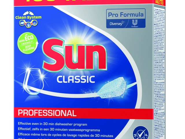 Sun Professional Dishwash Tablets (x100) | DISHWASHING TABLETS | Gellings Isle of Man